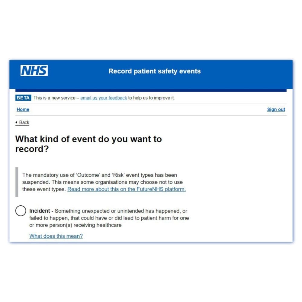 Patient safety - home page - NHS Somerset ICB